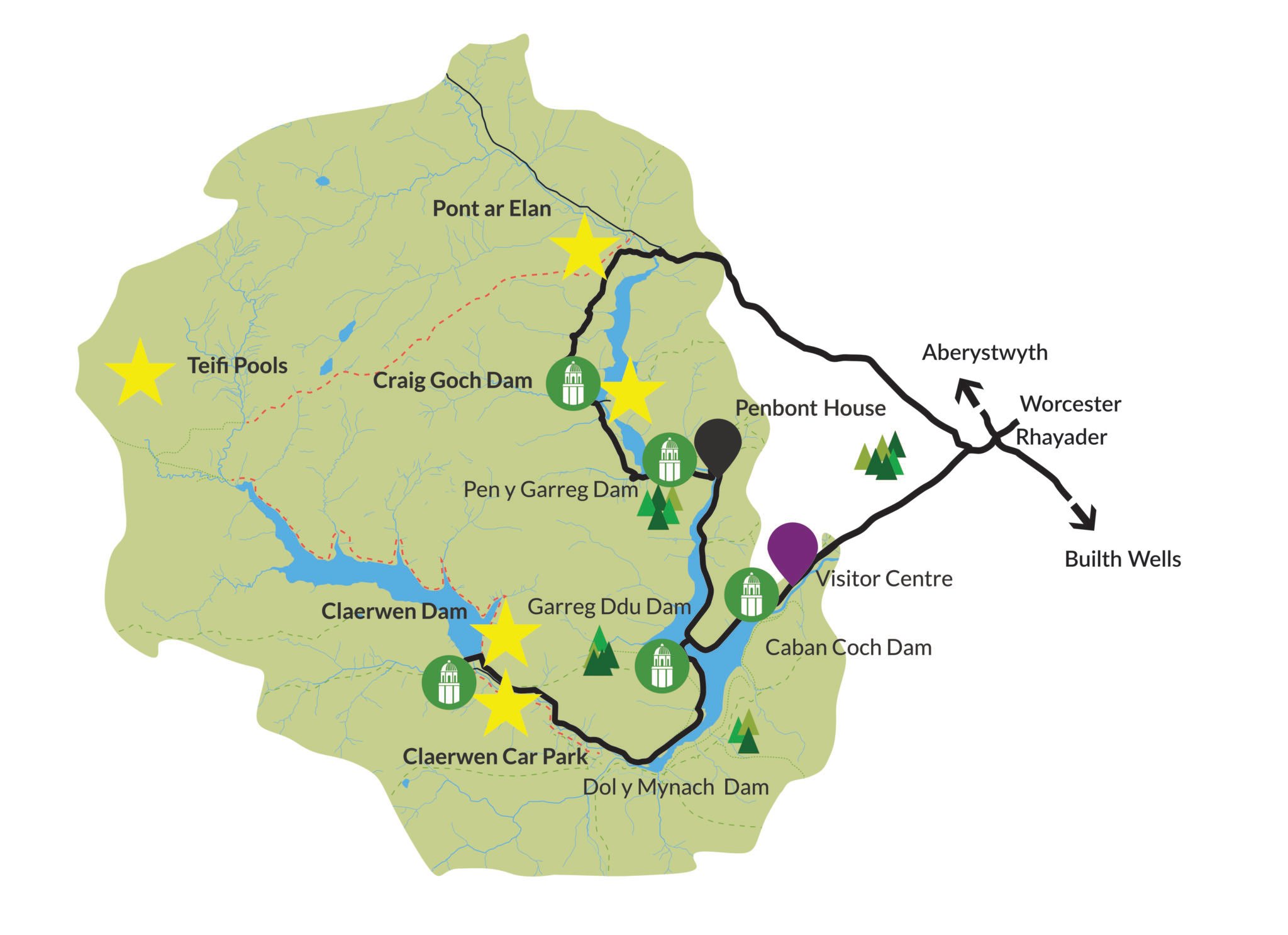 Where to Stargaze | Elan Valley